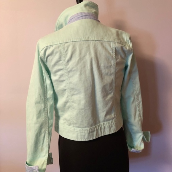 Valerie Bertinelli | Jackets & Coats | Valerie Bertinelli Mint Green ...